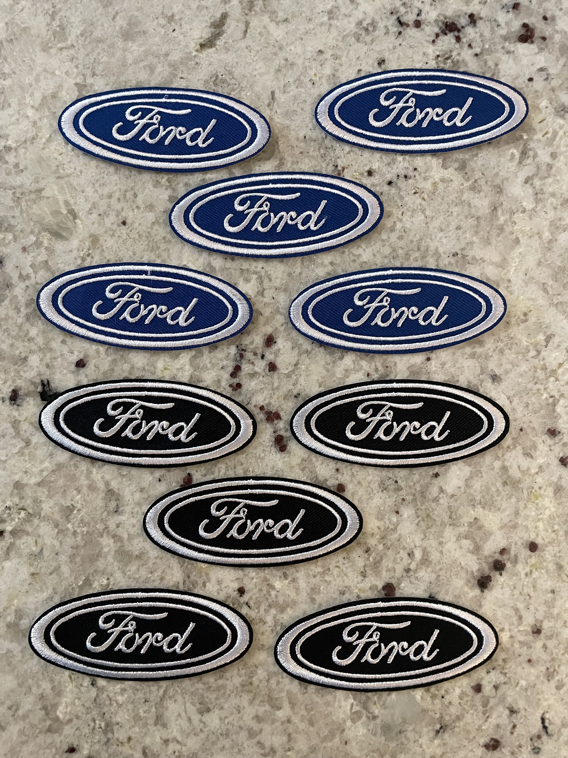 Ford Logo Embroidered Patch: Iron-on Badge (3.5", 2-pack) - Etsy