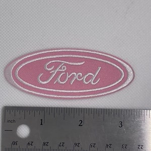 Ford Automobile Motorsports Logo Badge Embroidered Iron Sew on Patch ...