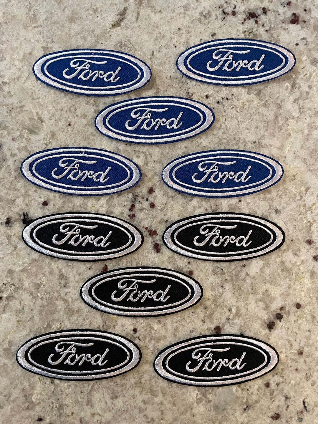 Ford Logo Embroidered Patch: Iron-on Applique (10-pack) - Etsy