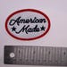 American Made Embroidered Patch - 3" Wide - Etsy