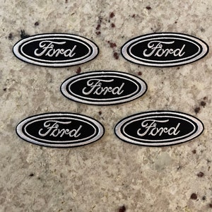 Ford Automobile Motorsports Logo Badge Embroidered Iron Sew on Patch ...