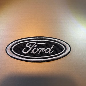 Ford Automobile Motorsports Logo Badge Embroidered Iron Sew on Patch ...
