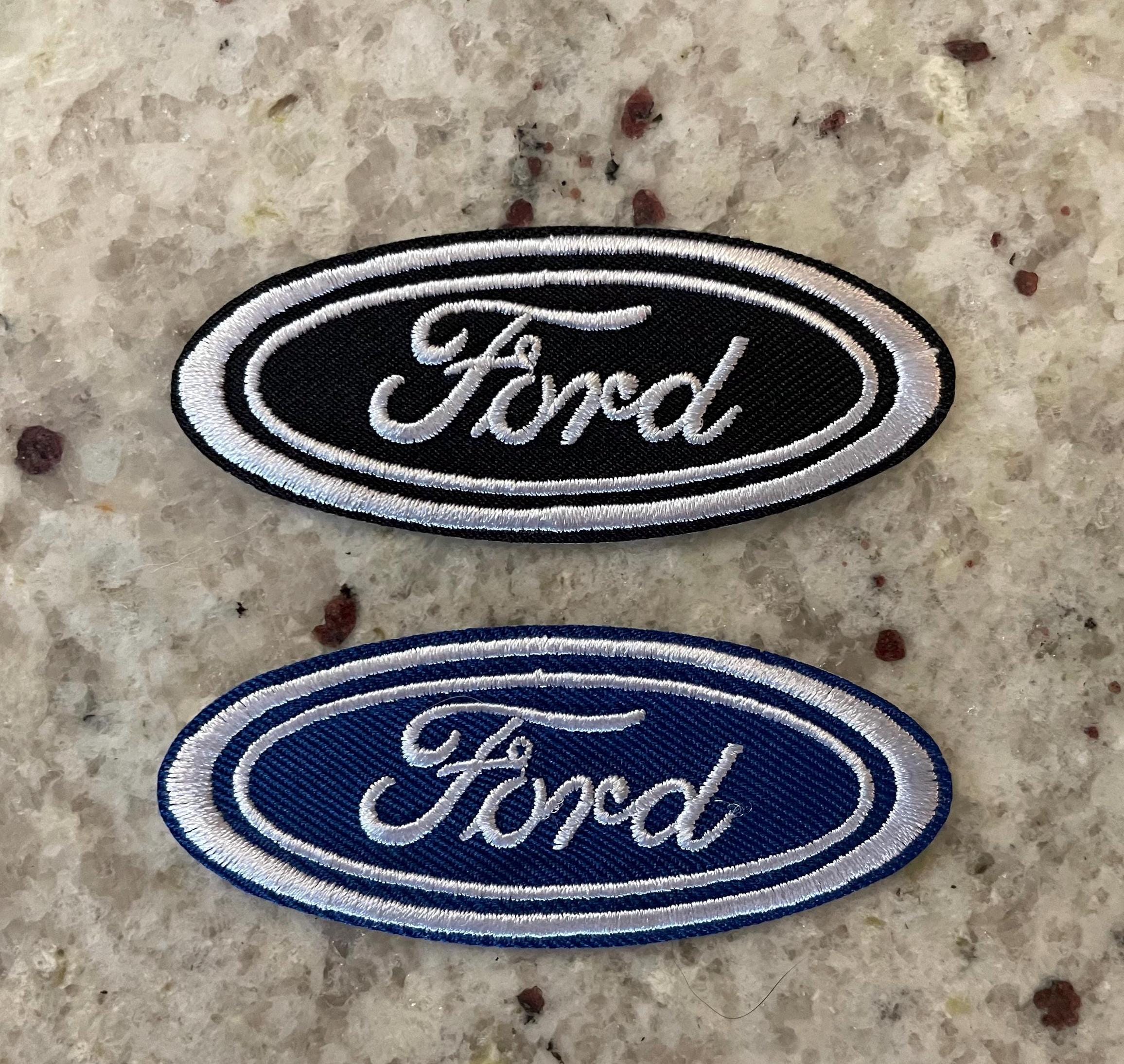 Ford Logo Embroidered Patch: Iron-on Badge (3.5", 2-pack) - Etsy