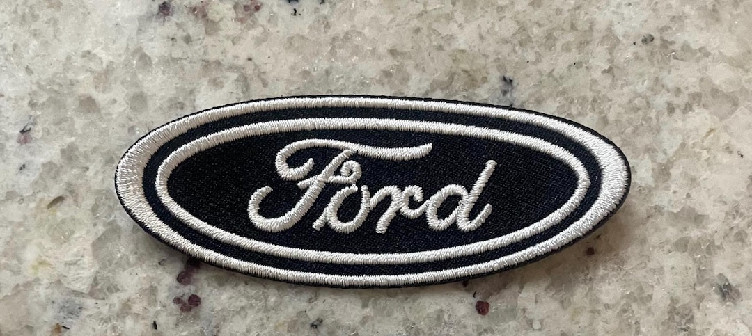 Ford Automobile Motorsports Logo Badge Embroidered Iron Sew on Patch ...