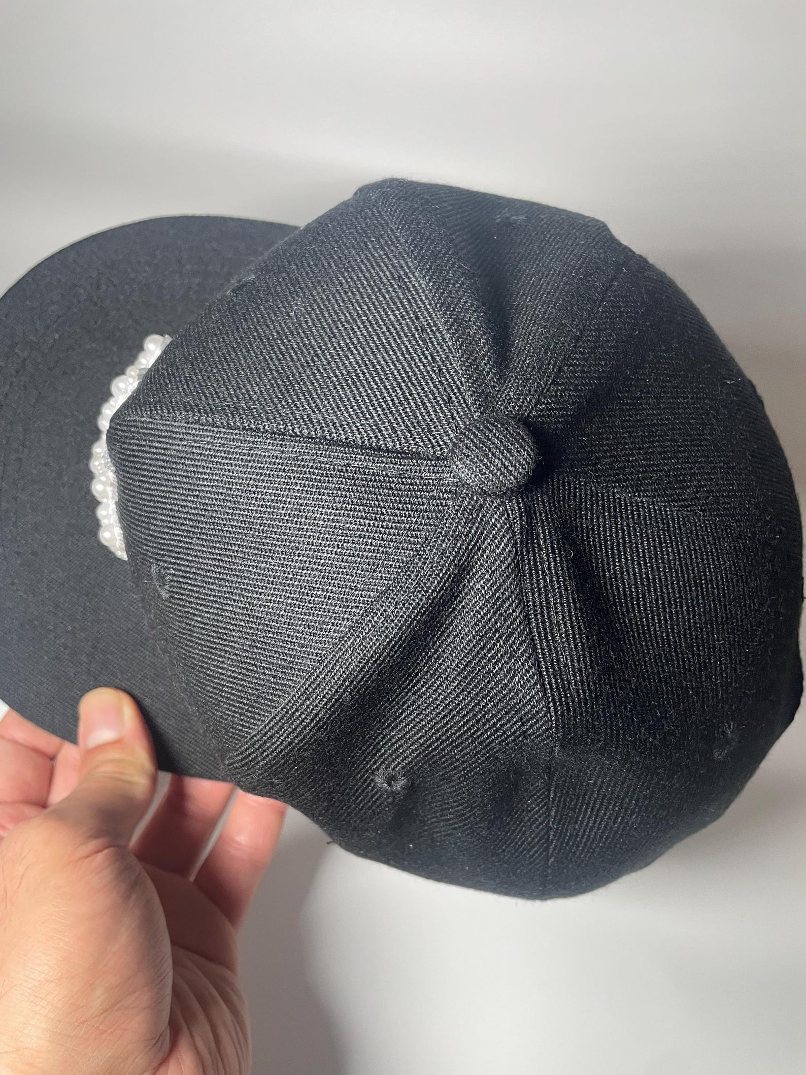 Bedazzled Pearls Hat Snapback Cap - Etsy