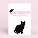 Cat Graduation Card | Funny Graduation Card | Printable Cat Card ...