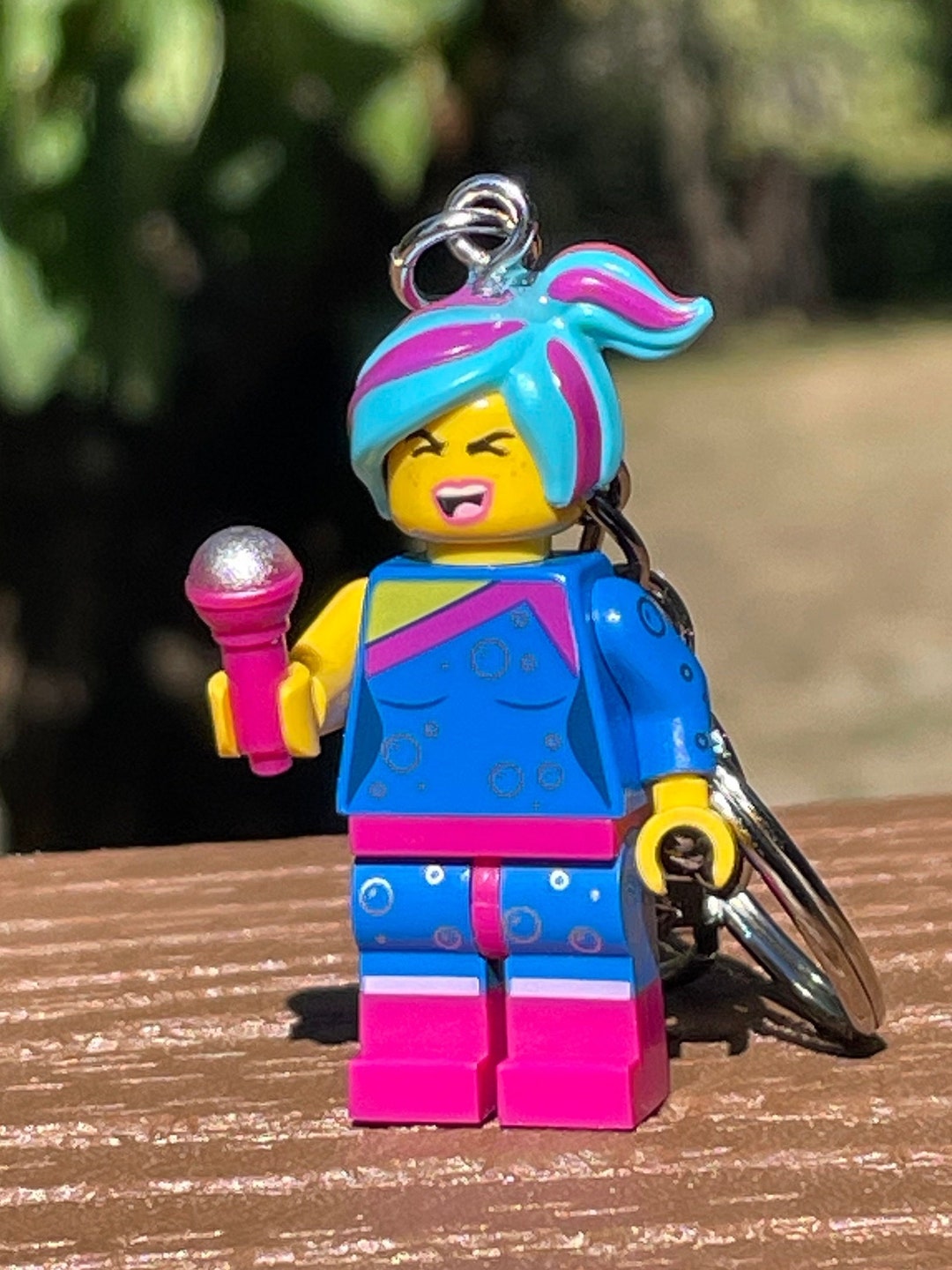 Flashback Lucy Minifigure Keychain - Etsy