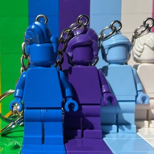Everyone is Awesome Minifigure Keychains - Etsy