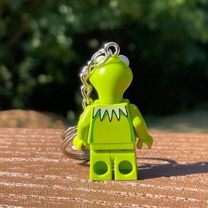 Kermit the Frog LEGO® Minifigure Keychain - Etsy