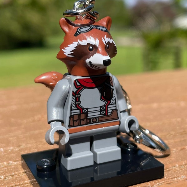 Custom Legos Minifigure Keychain - Etsy