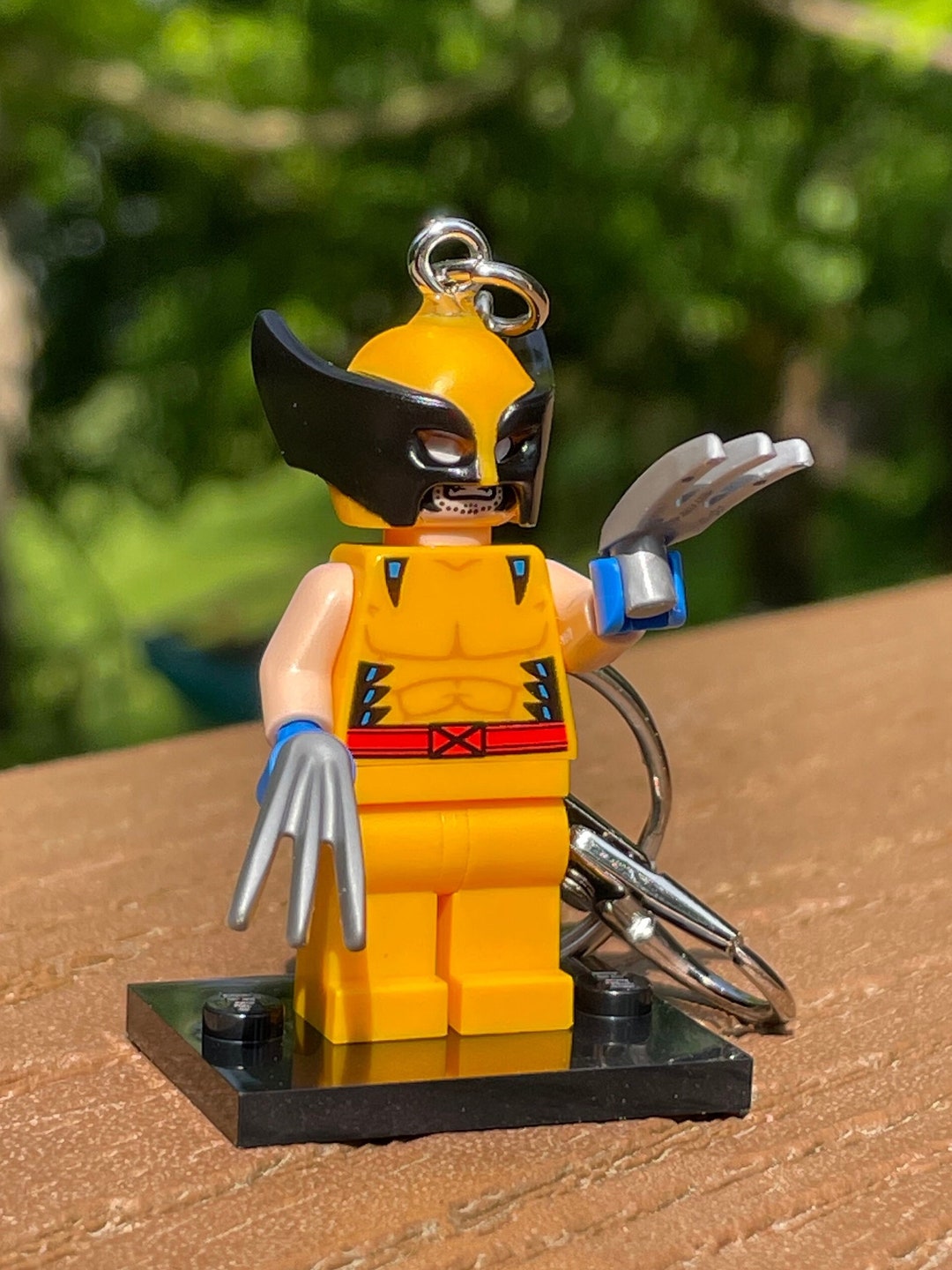 Wolverine Minifigure Keychain - Etsy
