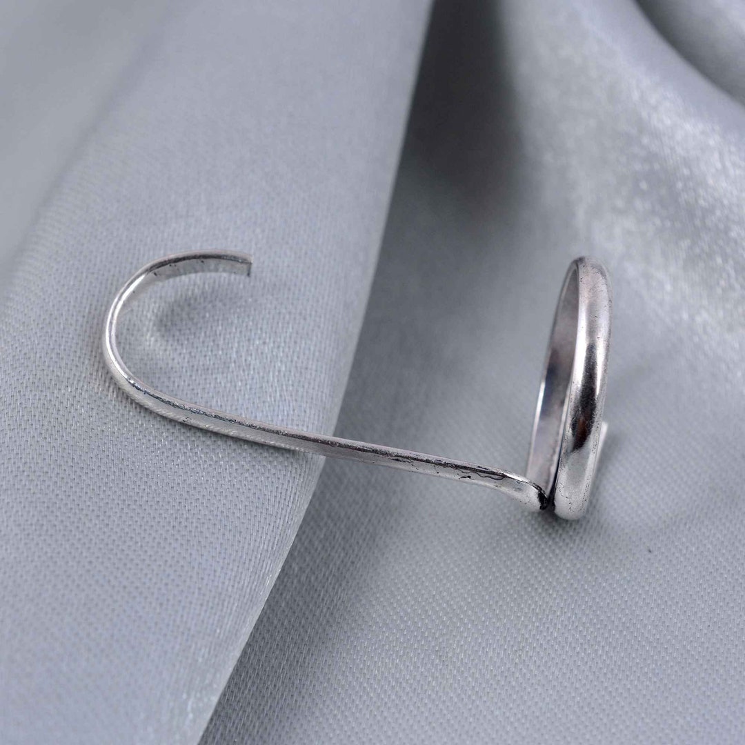 Nail Silver Ring, Minimal Ring, Arthritis Nail Ring, Finger Nail Ring ...