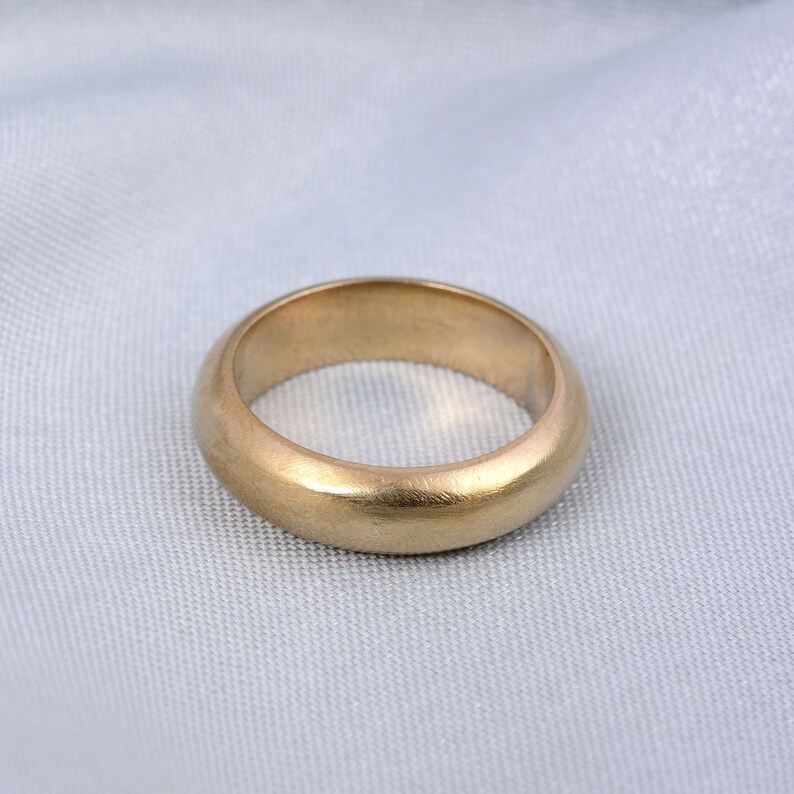 Simple Brass Ring Solid Brass Ring Midi Finger Ring Band - Etsy