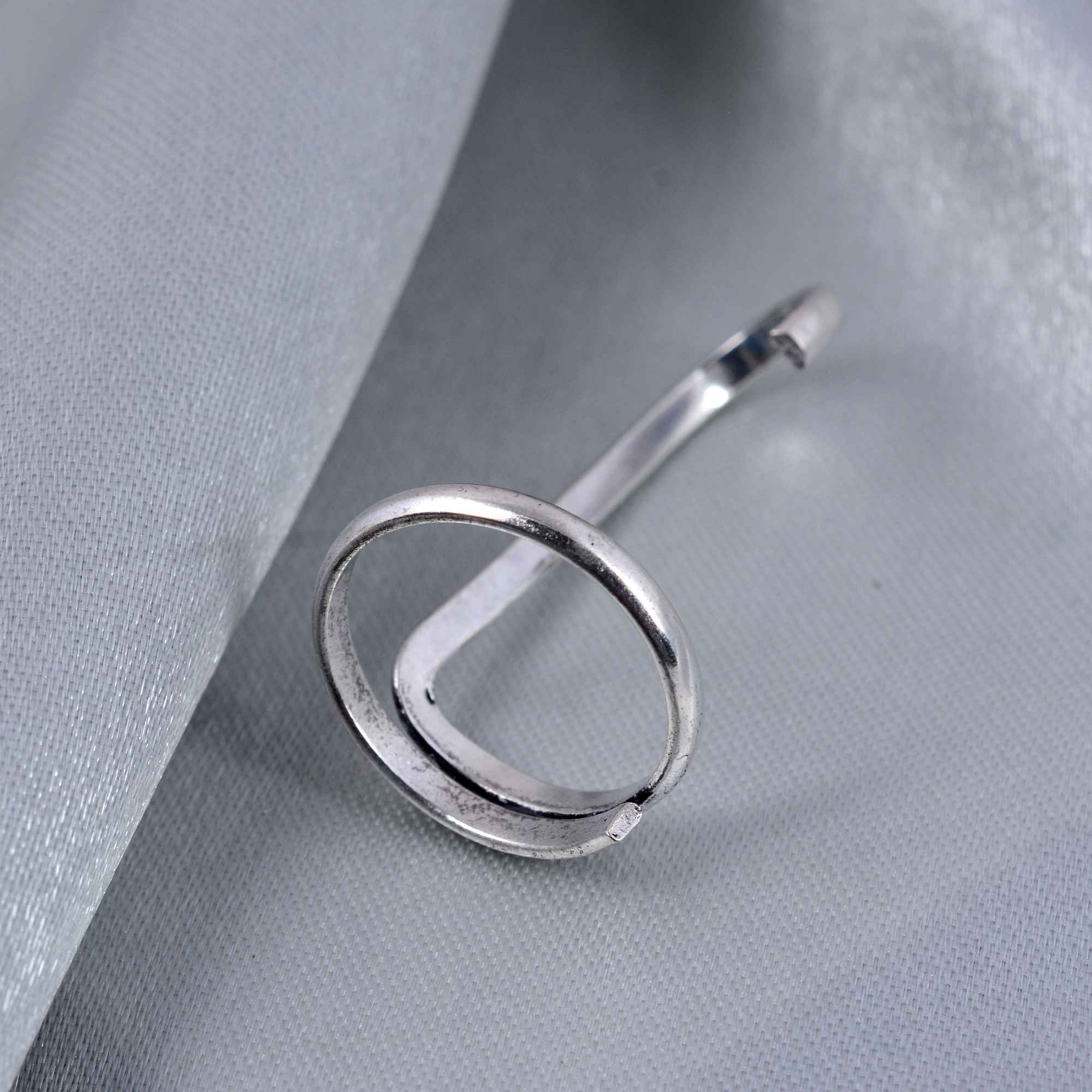 Nail Silver Ring, Minimal Ring, Arthritis Nail Ring, Finger Nail Ring ...