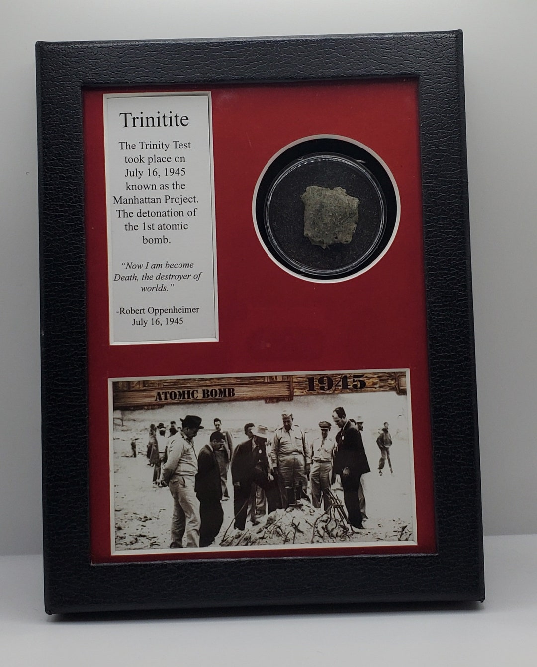 K. Large Riker Display Case With Ground Zero Photo - Etsy