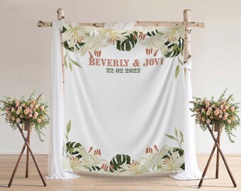 Ivory Photo Booth Backdrop - Etsy