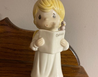 Precious Moments White Lace Angel Tree Topper by Enesco Graced With ...