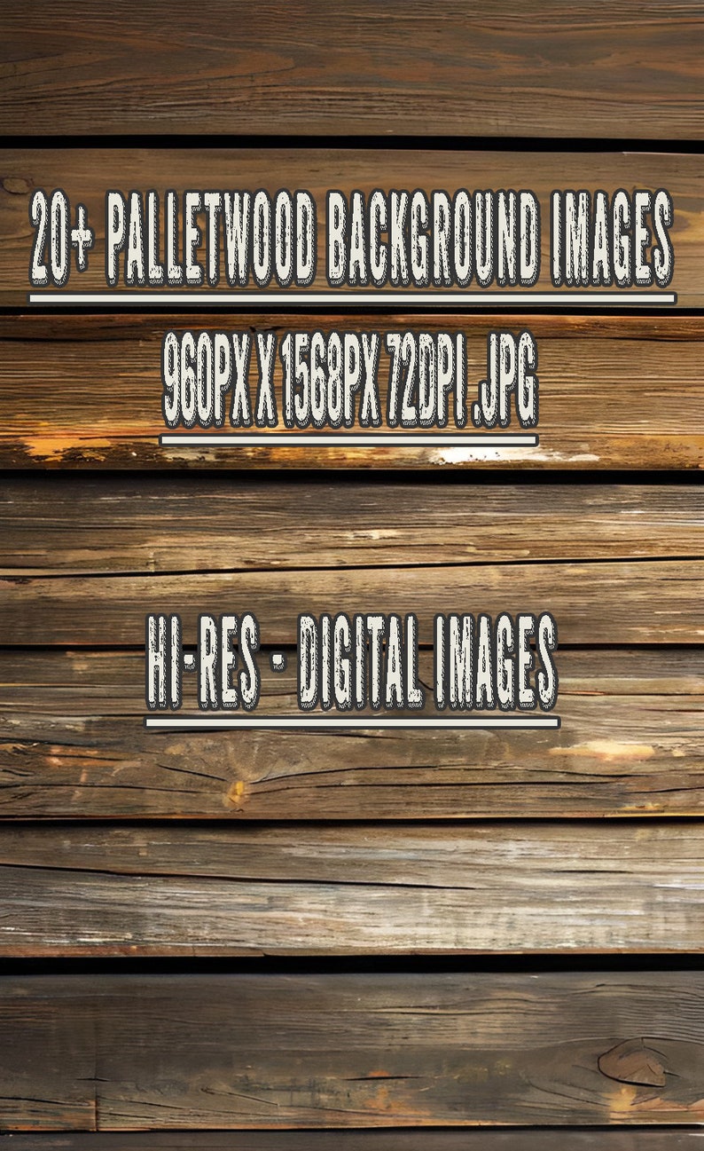 20 Pallet Wood Backgrounds Textures for Graphics, Print & Wallpaper - Etsy