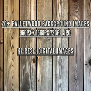 20 Pallet Wood Backgrounds Textures for Graphics, Print & Wallpaper - Etsy