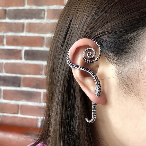 Octopus Ear Cuff - Etsy