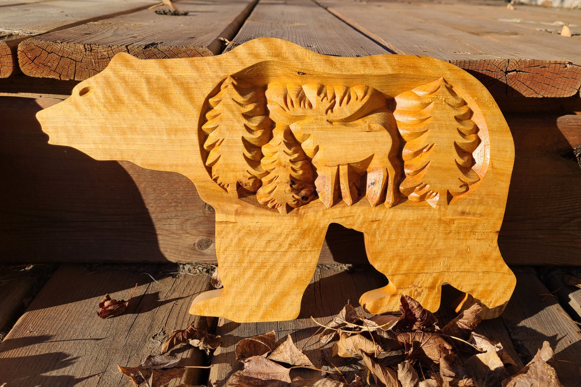 Grizzly Bear Set CNC Router File | Instant Download for Woodworking ...