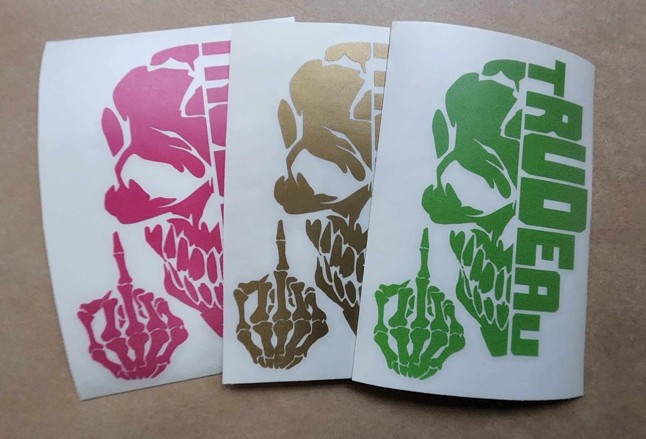 Fck Trudeau Vinyl Decal With Middle Finger Anti Justin - Etsy Canada