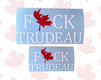 Trudeau Sticker - Etsy