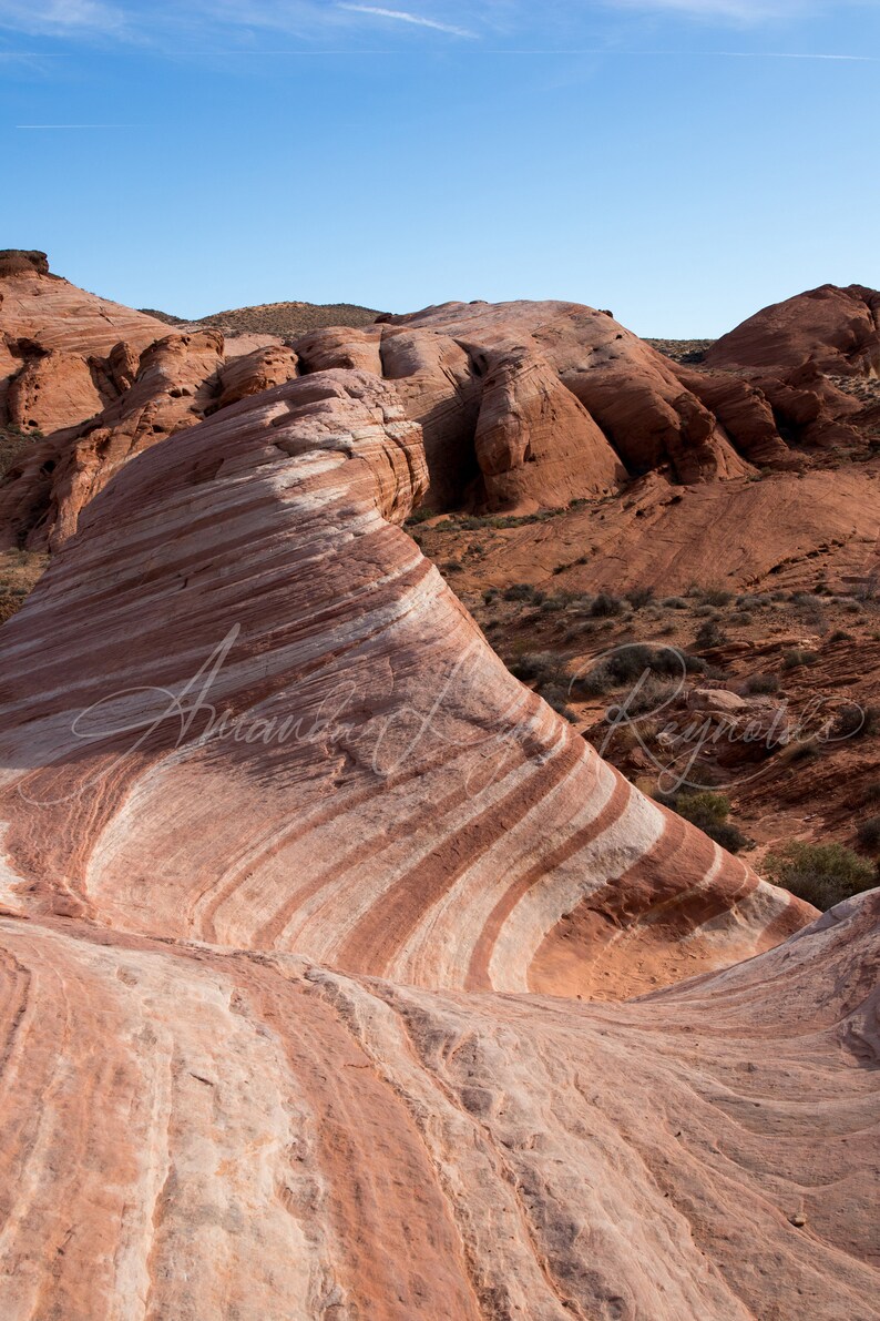 The Fire Wave, Valley of Fire Custom Canvas or Print - Etsy