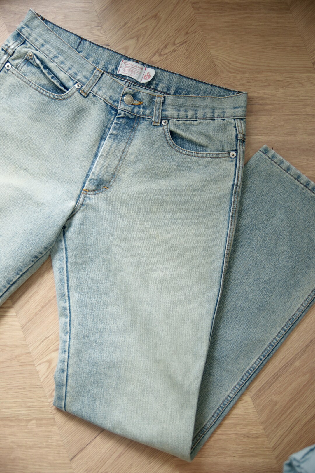 Acne Studios Action Jeans Vintage 90s Denim High Waisted Rare Jeans ...