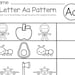 Alphabet Beginning Sound Cut and Paste Worksheets – A to Z Pattern ...