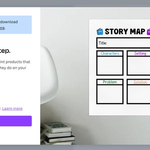 Printable Story Map Poster - Etsy