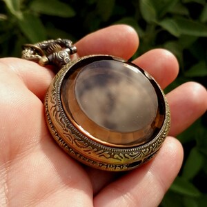 Foresight Scrying Mirror. Acrylic Face. Pocket Black Scrying Mirror ...