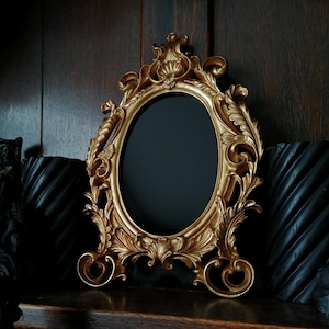 Conjuring, Scrying Mirror. Ornate & Detailed. Foxed Mirror. Magick ...