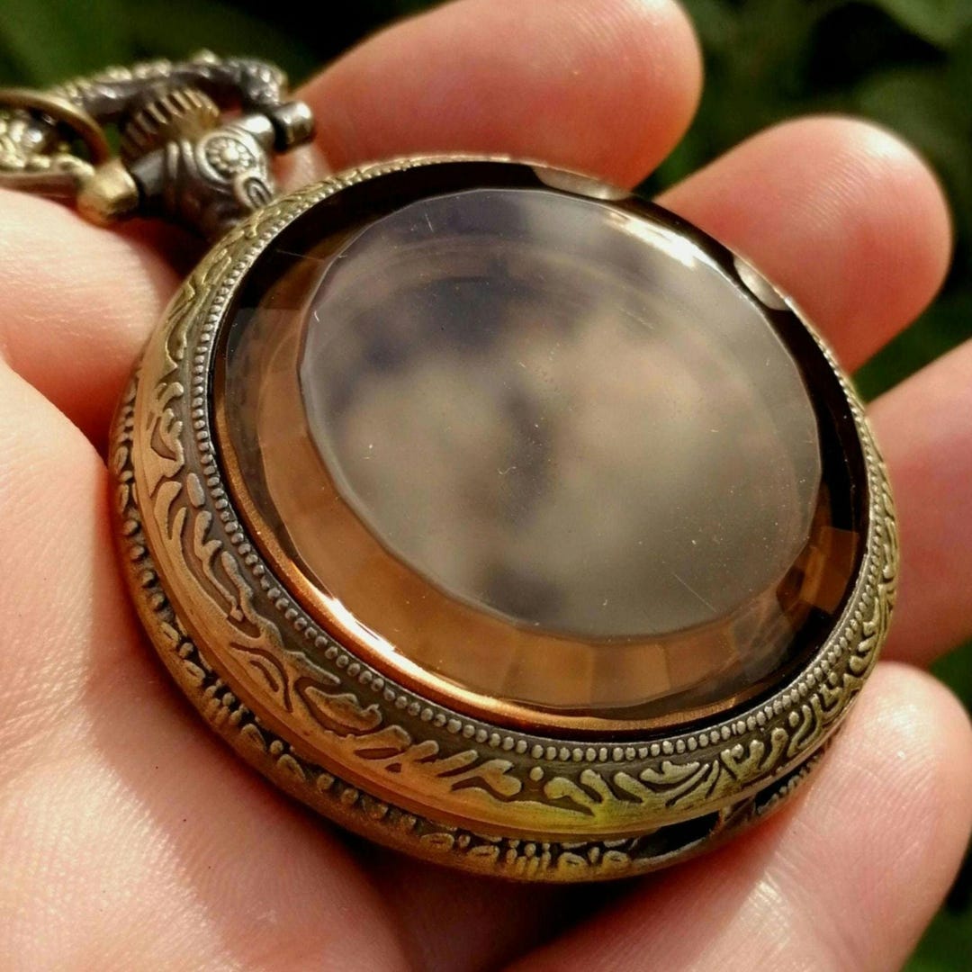 Foresight Scrying Mirror. Acrylic Face. Pocket Black Scrying Mirror ...