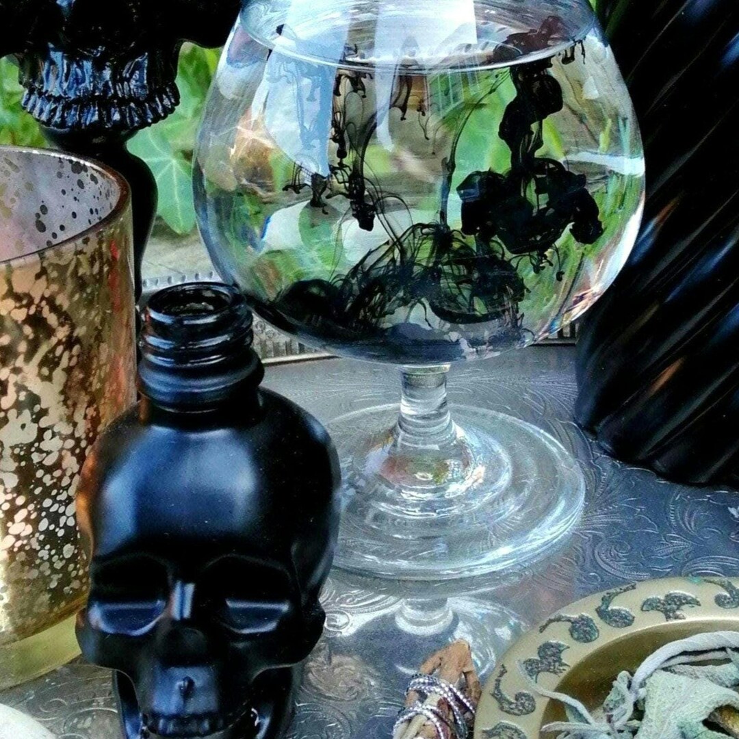 Scrying Ink Black Scrying Ink. Hand Infused With a Blend of Psychic ...