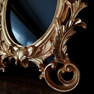 Conjuring, Scrying Mirror. Ornate & Detailed. Foxed Mirror. Magick ...