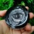 Crows Foot Extra Large Black Glass Scrying Orb on Cast Iron Crows Foot ...