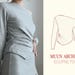 ECLIPSE TOP Sewing Pattern – PDF Download | Stretch Knit Jersey Top ...