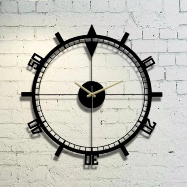 Designer Wall Clock - Etsy