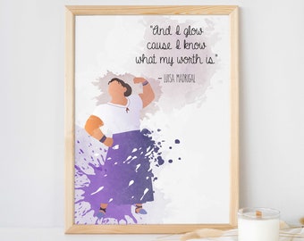 Mirabel Encanto Watercolor Quote Art Printable - Etsy UK