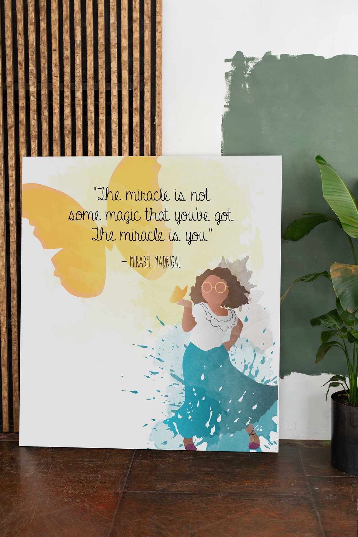 Mirabel Encanto Watercolor Quote Art Printable - Etsy