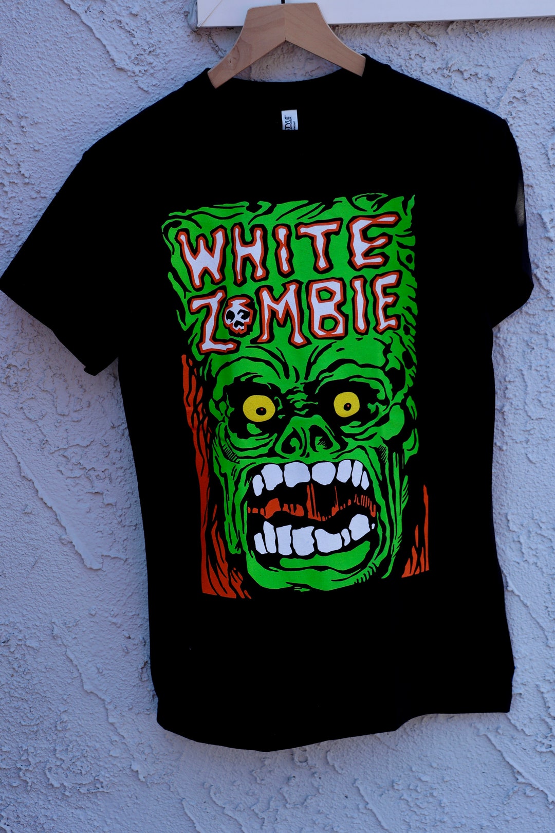 White-zombie T Shirt - Etsy