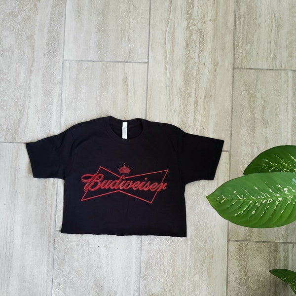 Womens Cropped Beer Shirt - Etsy