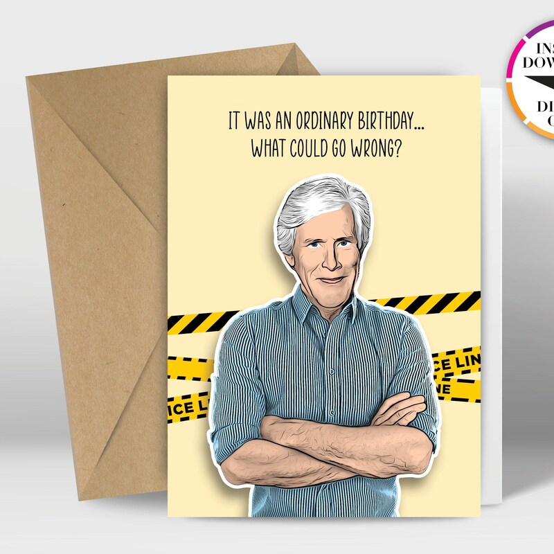 Dateline Birthday Card - Etsy