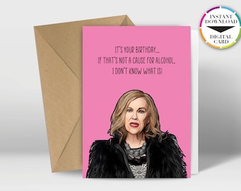 Funny David Rose 'birthday Plans' Birthday Card - Etsy