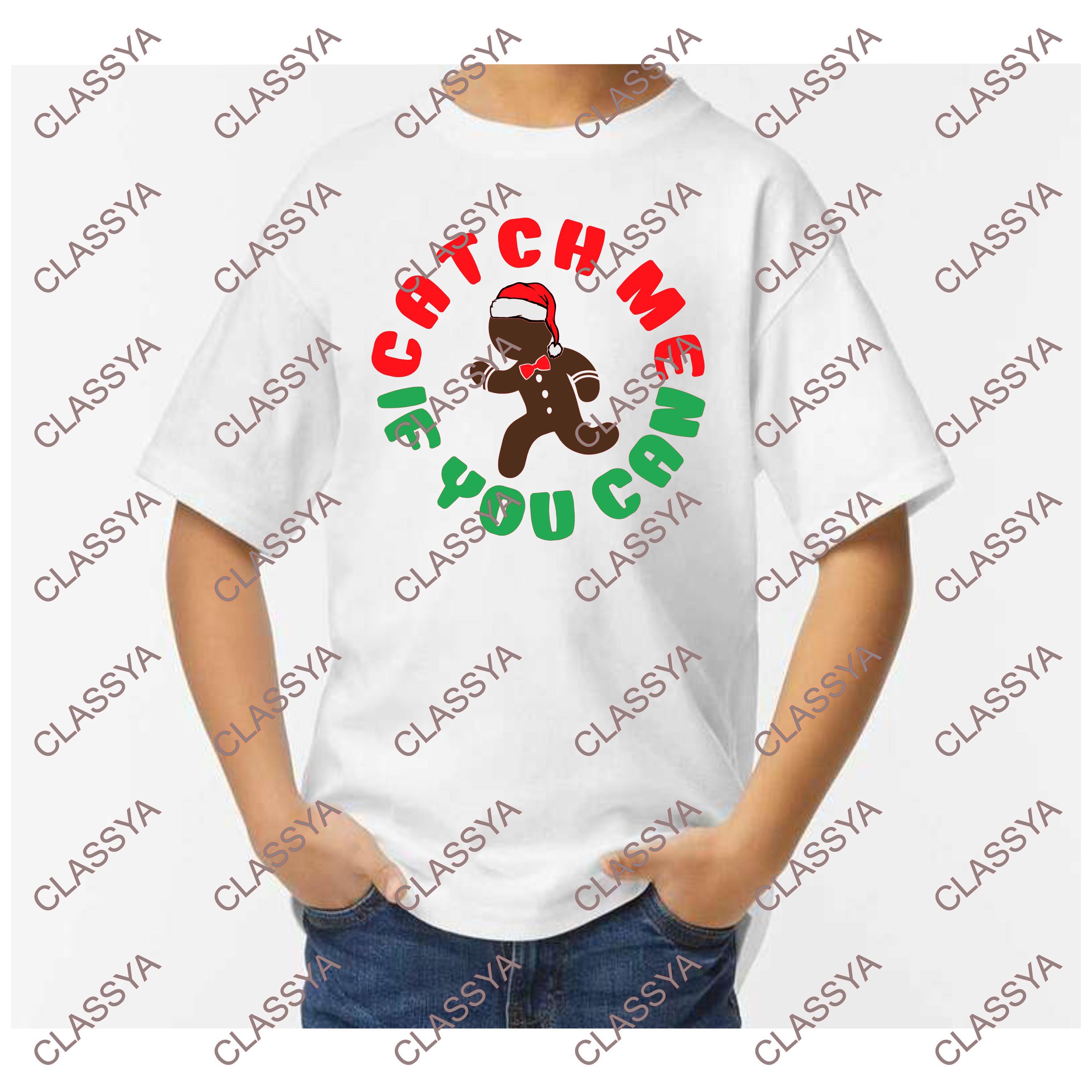 Catch Me, Gingerbread Man, Svg, Png, Jpg, Christmas, Cut File, Layered ...