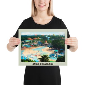 Vintage-inspired Ancol Dreamland Poster: Relive the Nostalgia of ...