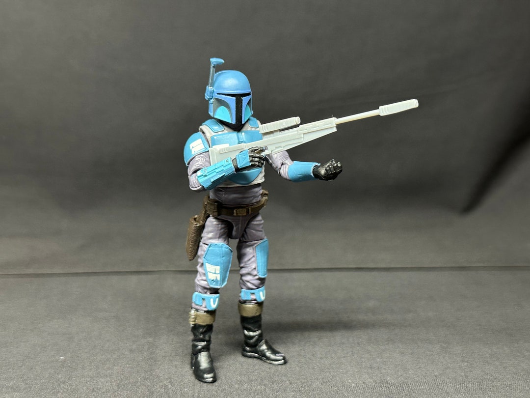 GS Bounty Hunter Sniper Rifle 2PK - 1:18 Scale - 3D Printed - Etsy