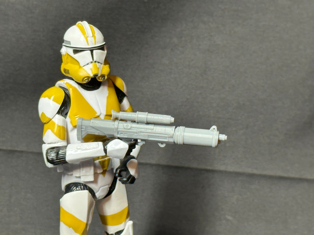 KOTOR Havoc Trooper Rifle 1:12 Scale 3D Printed Semi Flex Resin Skylu3d ... KOTOR Havoc Trooper Rifle 1:12 Scale 3D Printed Semi Flex Resin Skylu3d ...