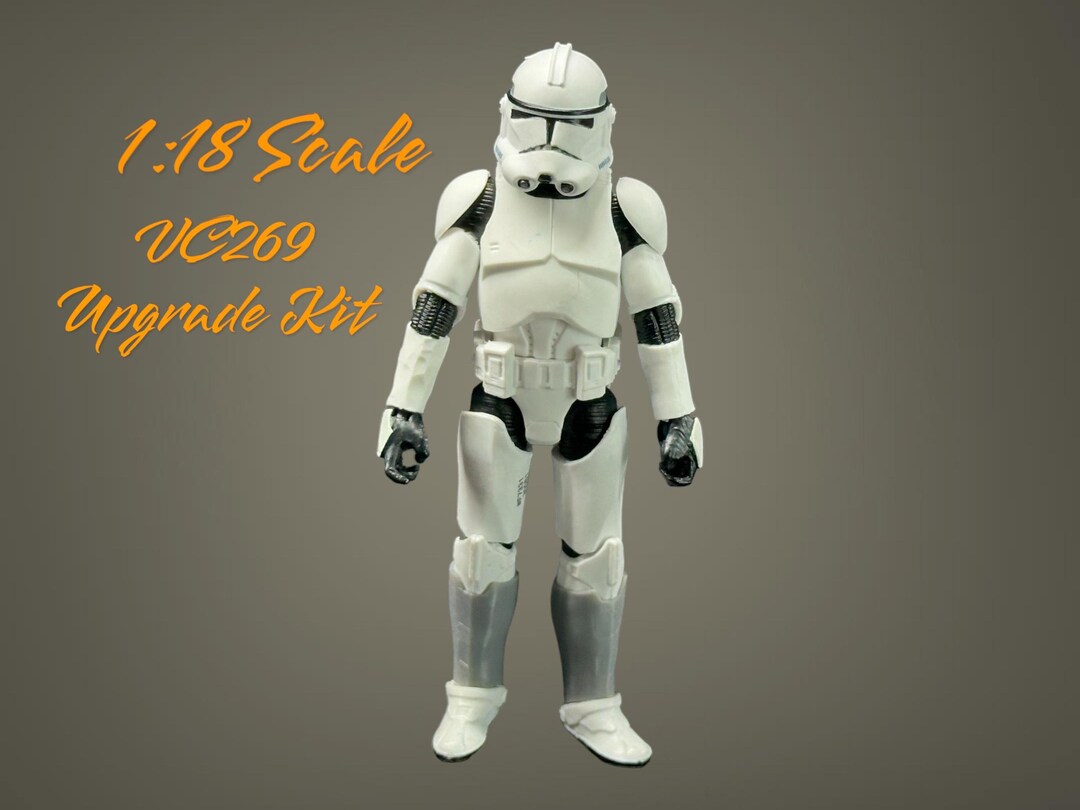 Realistic Recon Shin Armor Set 1/12 & 1/18 Scale 3D Printed Semi Flex ...